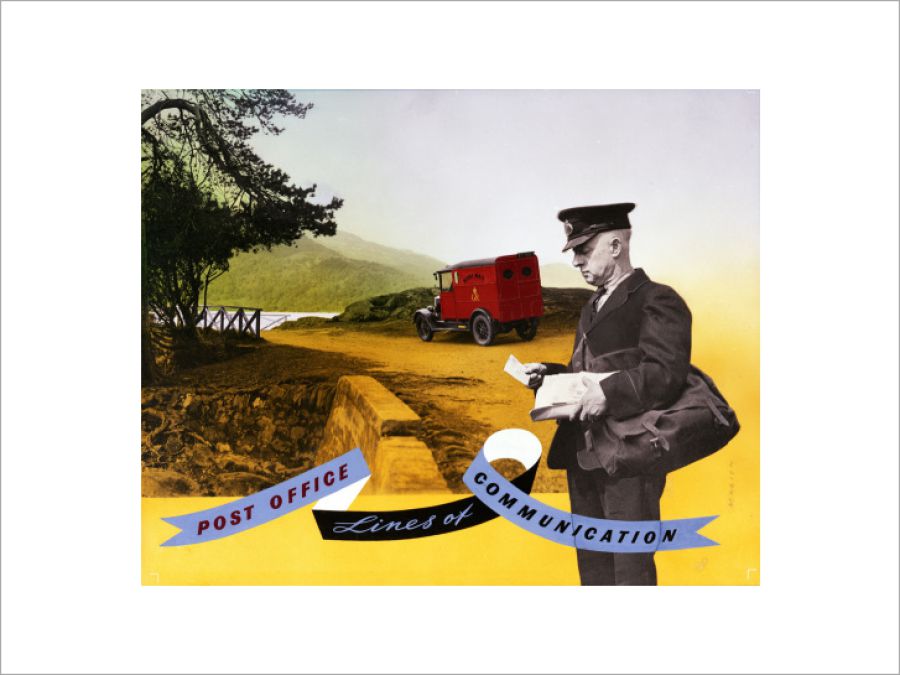 Post Office - Lines of Communication – The Postal Museum Posters