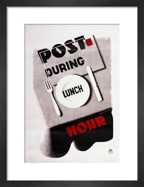 Post During Lunch Hour – The Postal Museum Posters