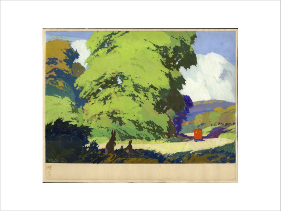 Mail delivery poster – The Postal Museum Posters