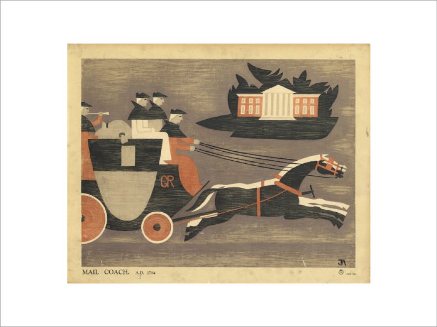 Mail Coach AD 1784 – The Postal Museum Posters